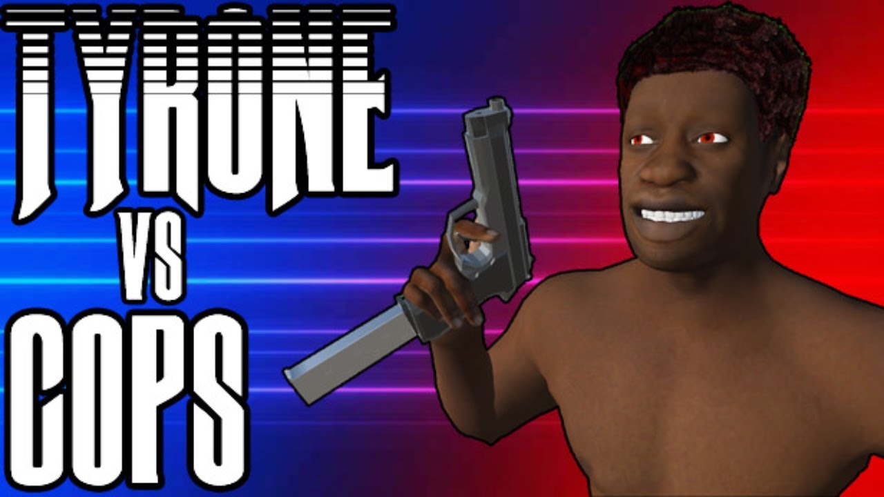 Shootout With The Police - Tyrone Vs Cops - YouTube
