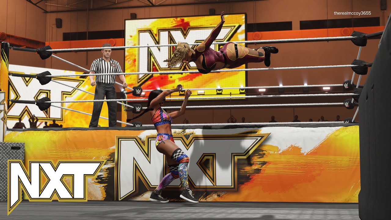 WWE 2K23 - Nikita Lyon’s vs CORA JADE - YouTube