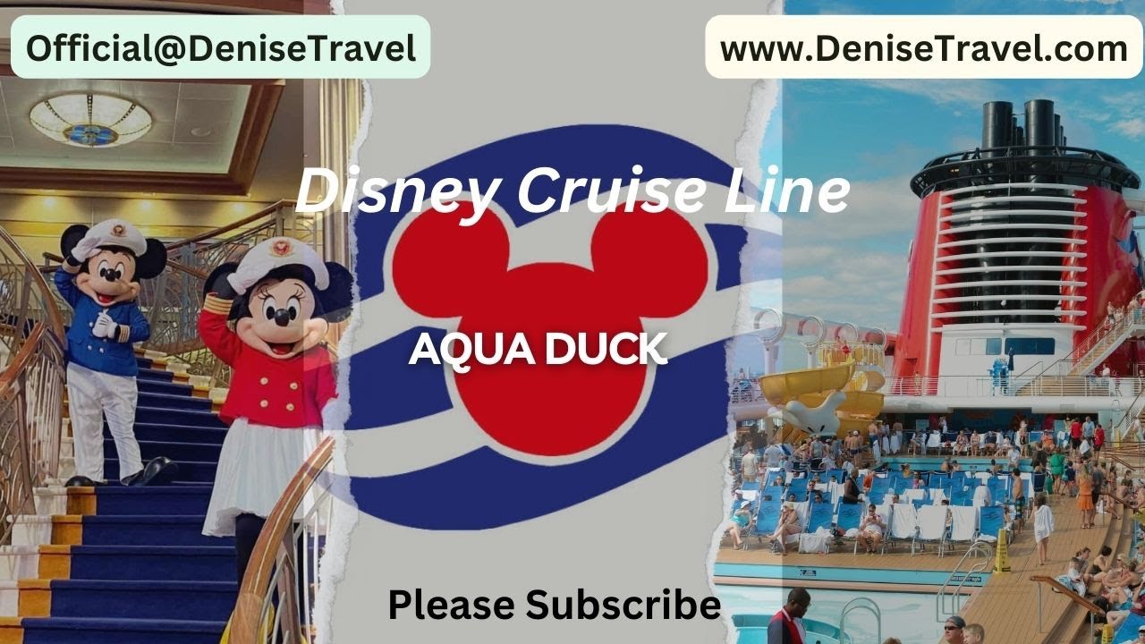 Disney Cruise Line Vlog: Check out the Aqua Duck Water Slide on the ...