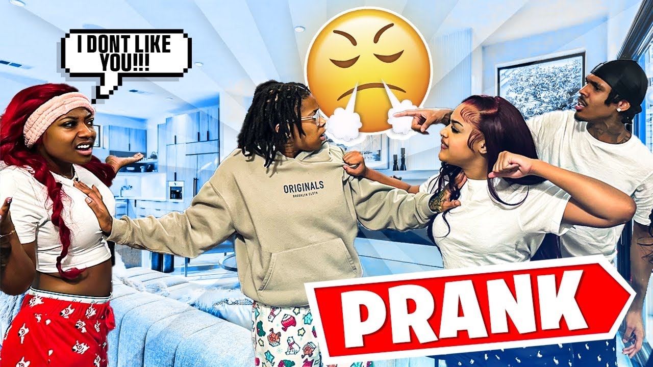 I DONT LIKE TISH PRANK ON THE COMPACT HOUSE *got physical* | VLOGMAS ...