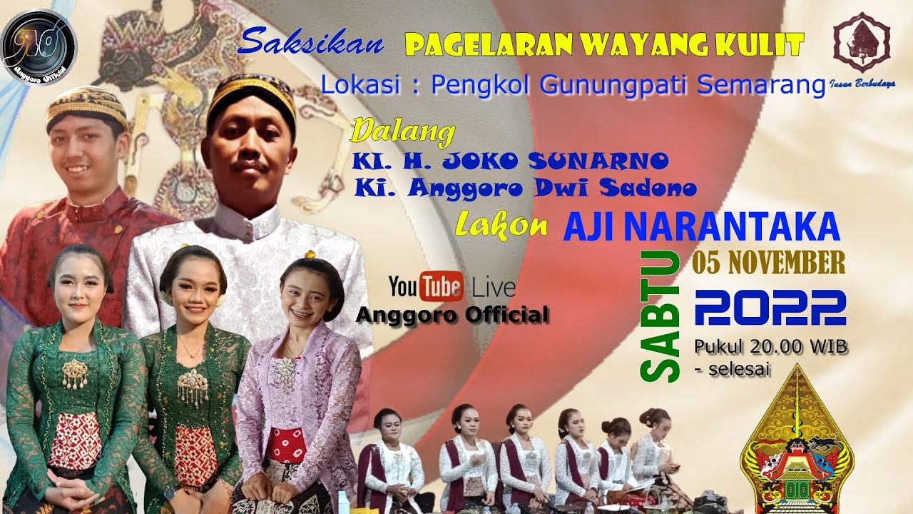 #Live WAYANG KULIT LAKON AJI NARANTAKA DALANG KI H. JOKO SUNARNO DAN KI ...