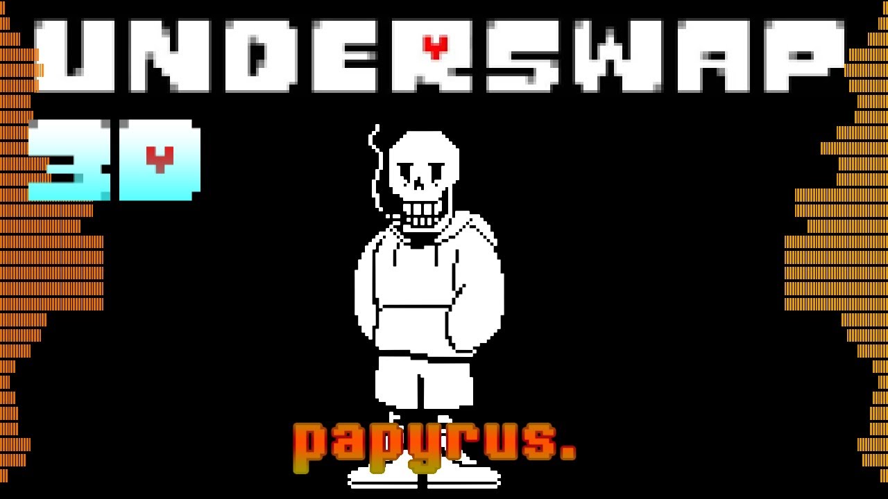 【3D】「papyrus.」UNDERSWAP Papyrus theme Stereophonic Sound - YouTube