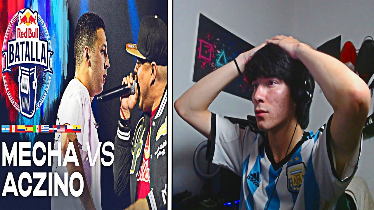 MI REACCIÓN a MECHA vs ACZINO - Semifinal | Red Bull Batalla ...