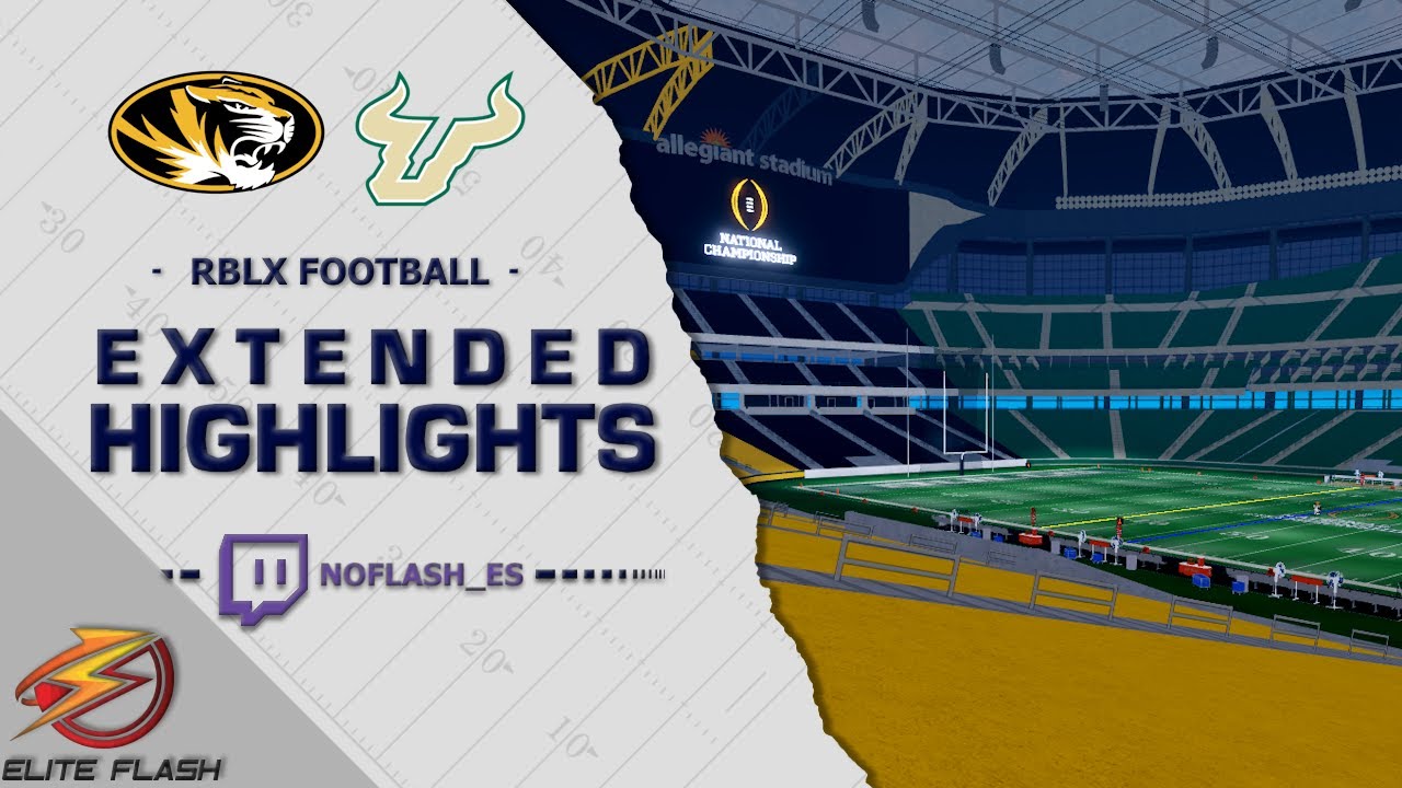 Season 1 National Championship | Missouri Tigers Vs USF Bulls - YouTube
