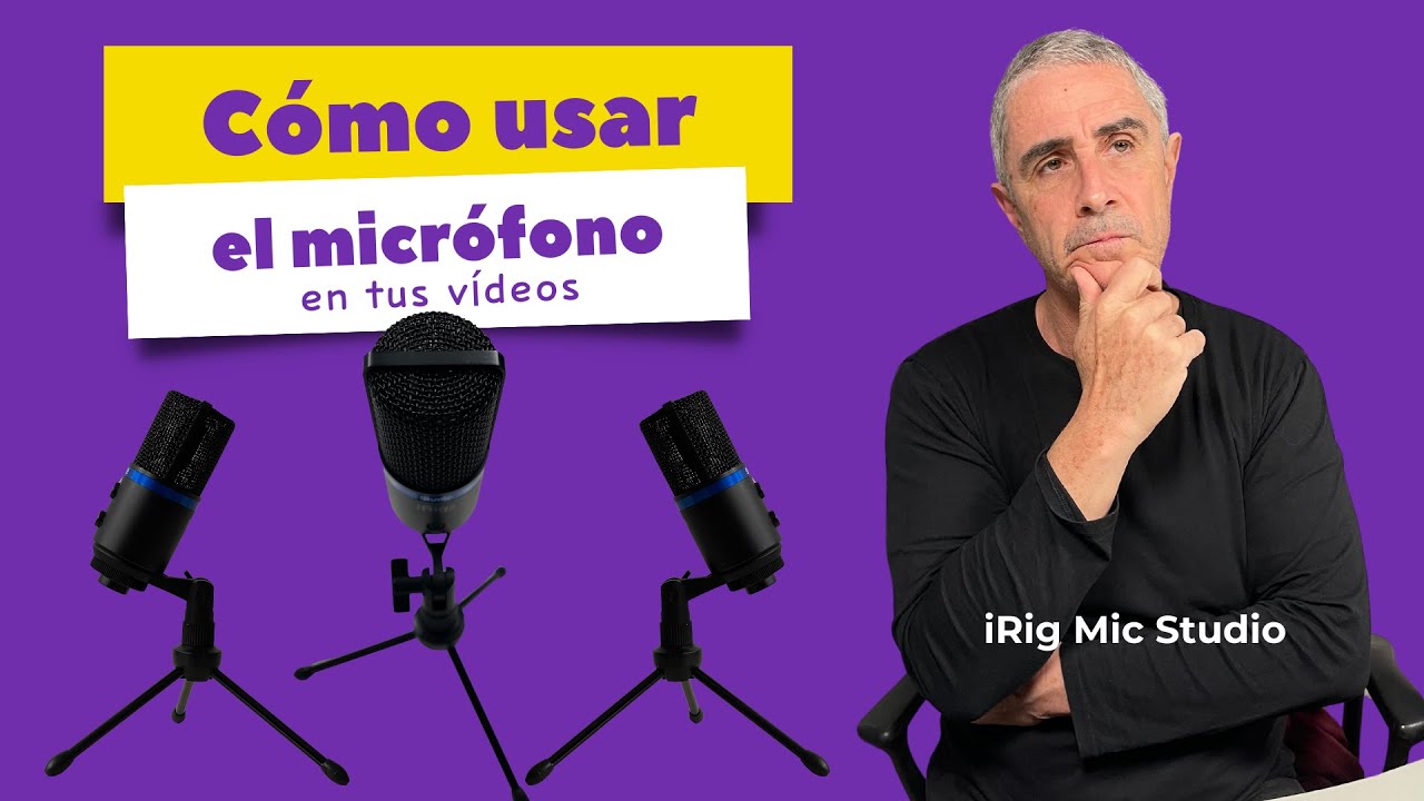 Cómo usar un micrófono para grabar vídeo y hacer directos 🎙️ iRig Mic ...