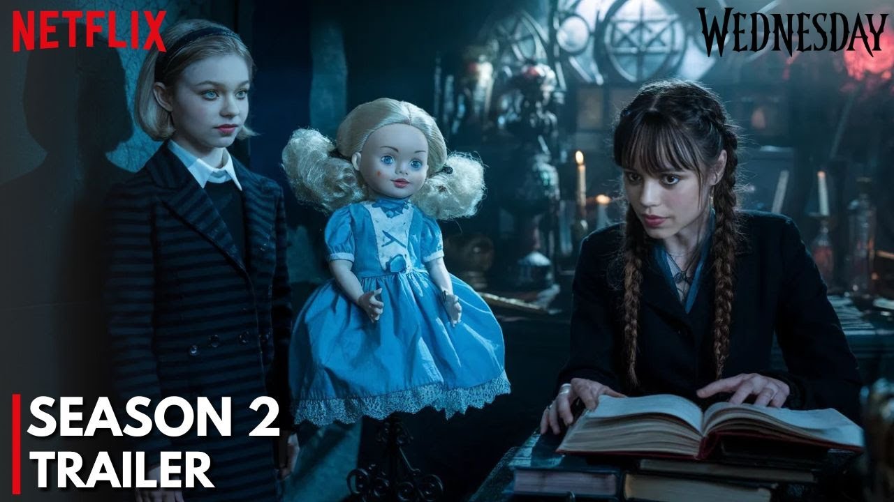 Wednesday Addams Season 2 Official Trailer | Release Date | Netflix ...