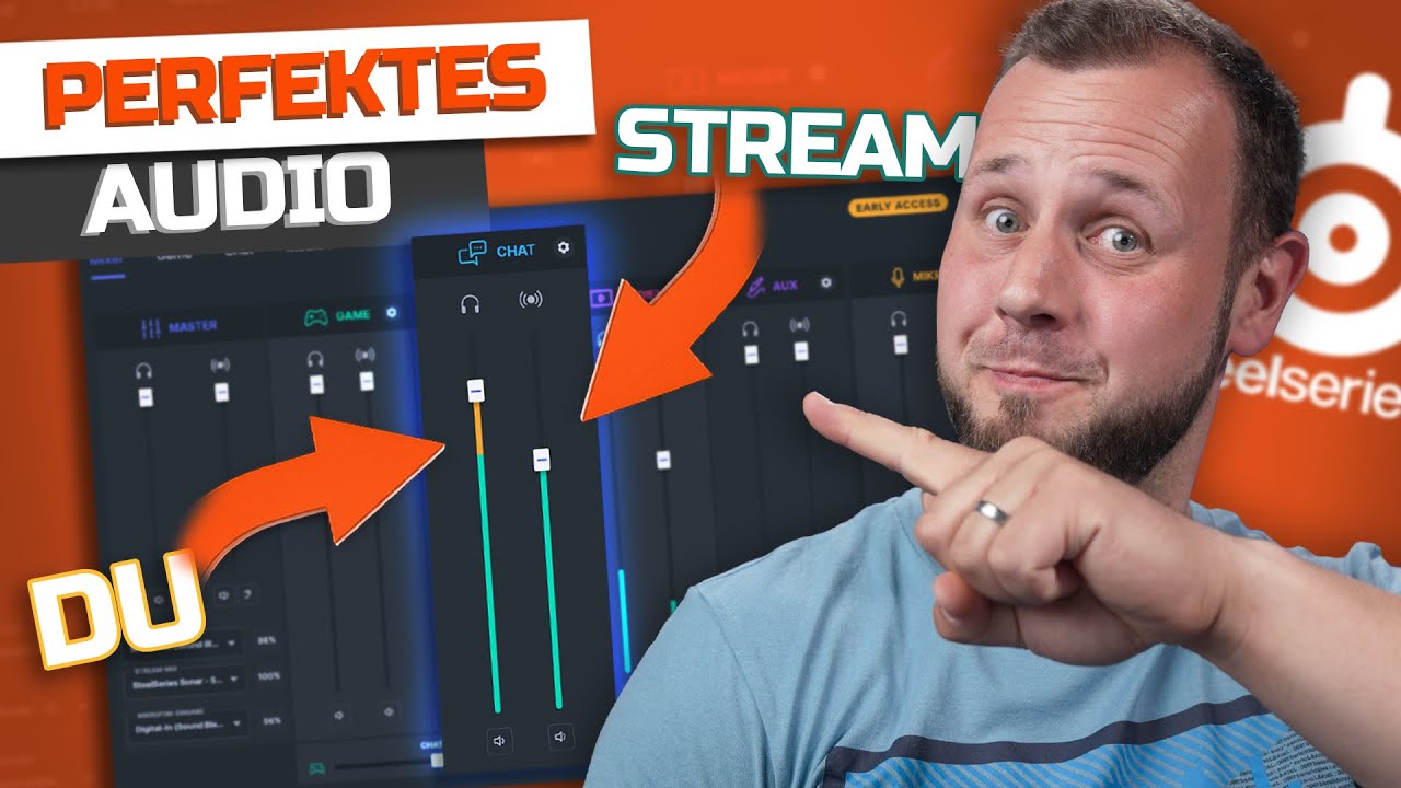 Steelseries SONAR: PERFEKTES Stream Audio mischen noch einfacher - YouTube