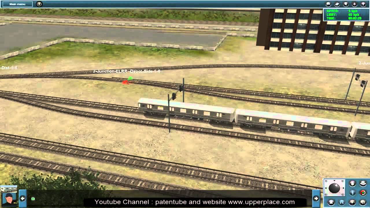 Trainz Simulator 2012 - Elevated Raiload Video Gameplay - YouTube
