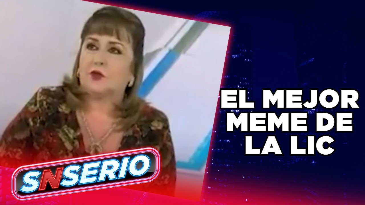 El mejor meme de María Julia Lafuente | SNSerio - YouTube