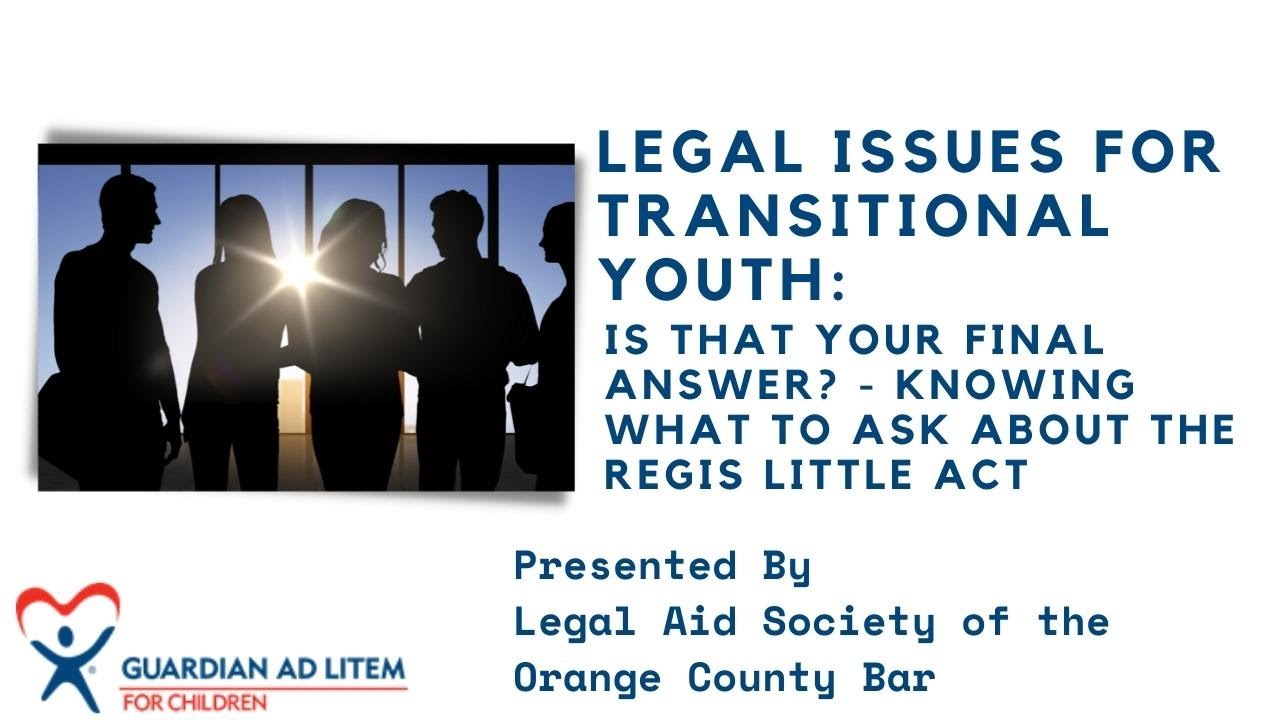 Part 6: Is That Your Final Answer? Knowing What to Ask About the Regis ...