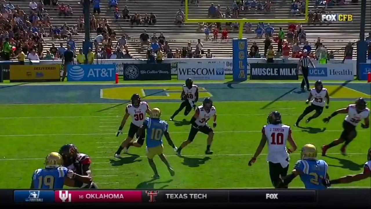 2016 Utah vs UCLA - Cory Butler-Byrd Kickoff Return - YouTube