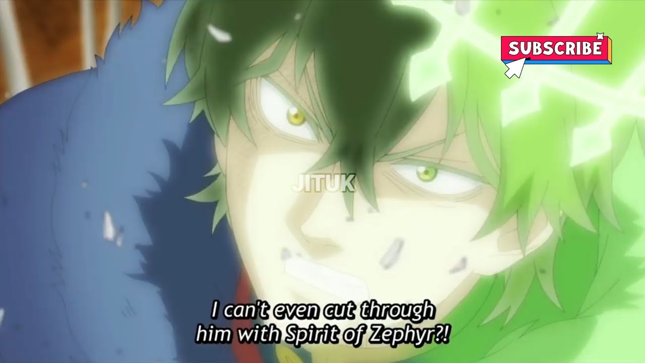 YUNO VS ZENON - BLACK CLOVER - YouTube