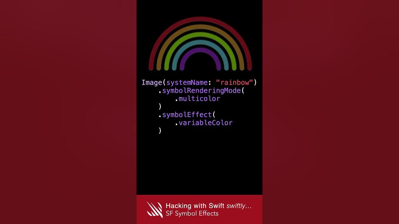 My favorite new SwiftUI feature in iOS 17: Symbol effects! - YouTube