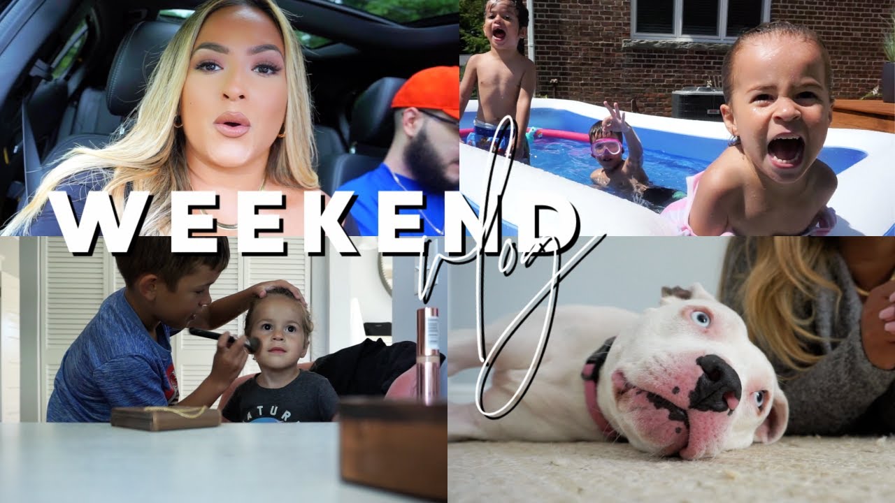 WEEKEND VLOG | Shopping, car chats, and meeting Baby Shea! - YouTube