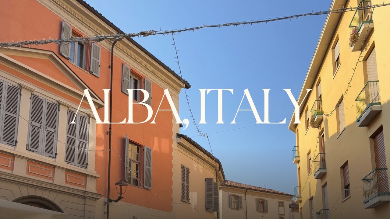 The CAPITAL Of TRUFFLE!! Alba, Italy 🇮🇹 + (Barolo & Wine TASTING) 🛵🍇 ...