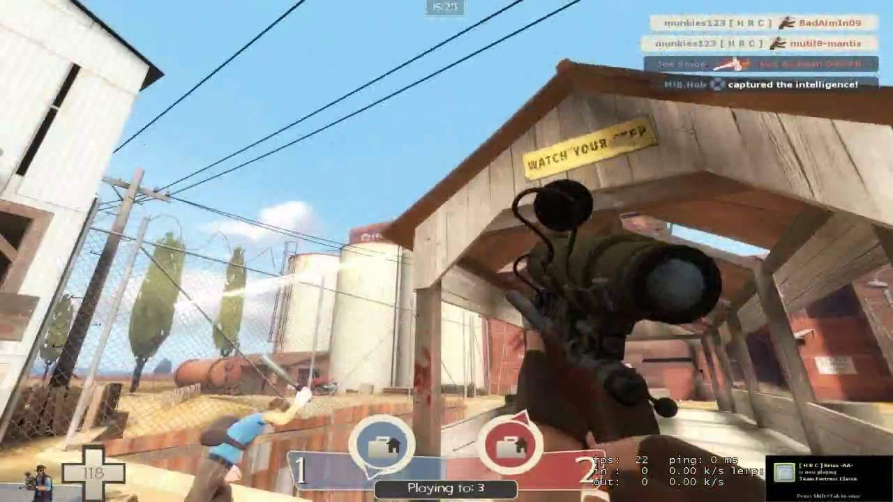 [HD] TF2 Sniper Dualtage - HRC.Strafe and HRC.Munkies123 - YouTube
