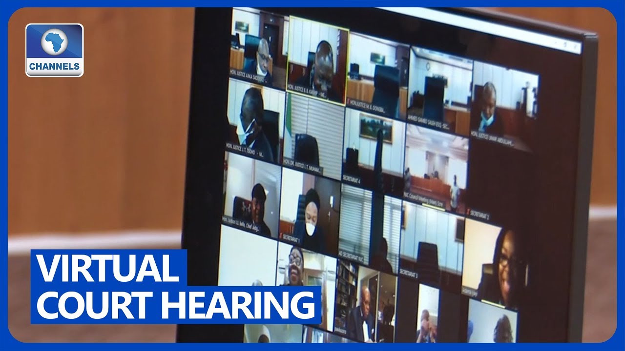 Virtual Court Hearing: Lawyers Give Dissenting Views - YouTube