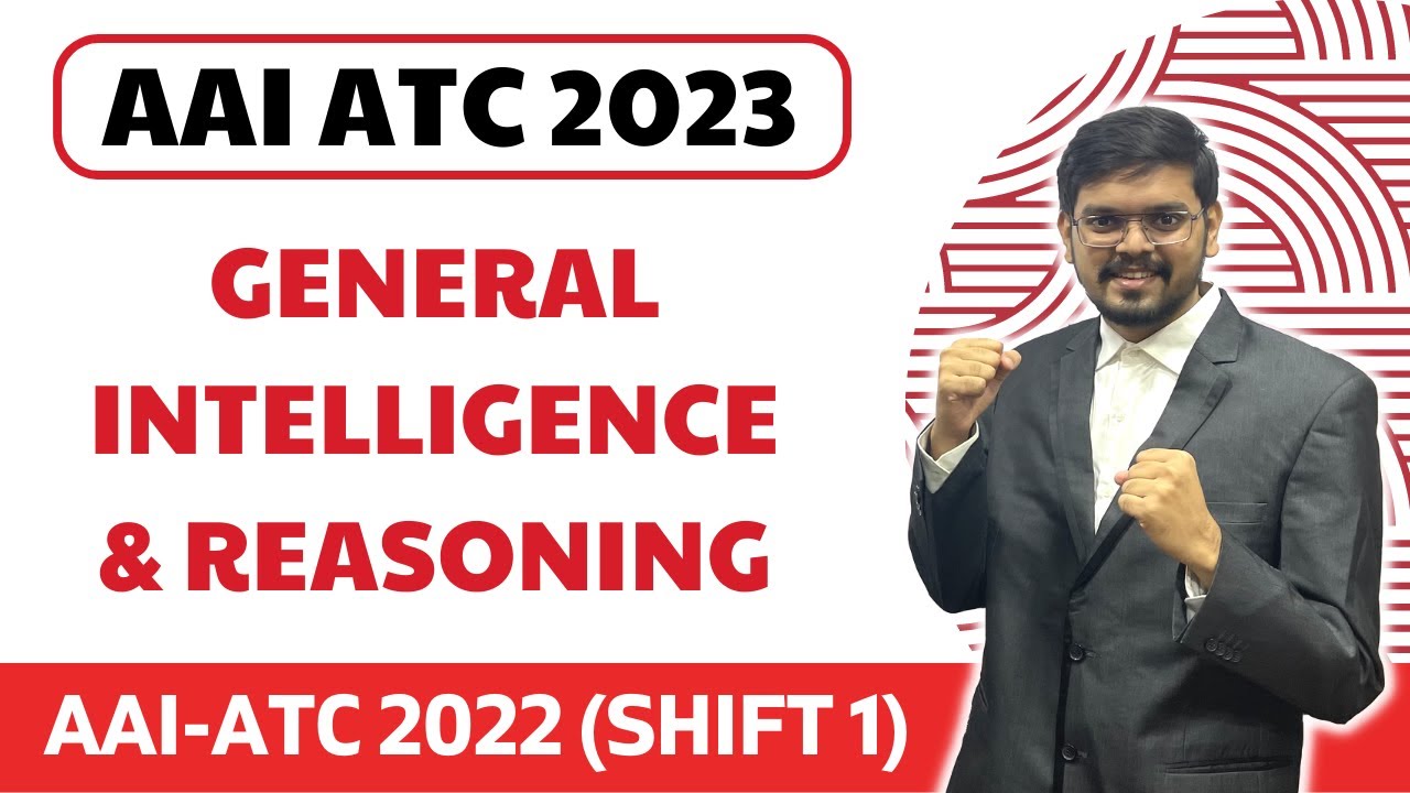 AAI ATC Previous Year Question Paper| Solution| General Intelligence or ...