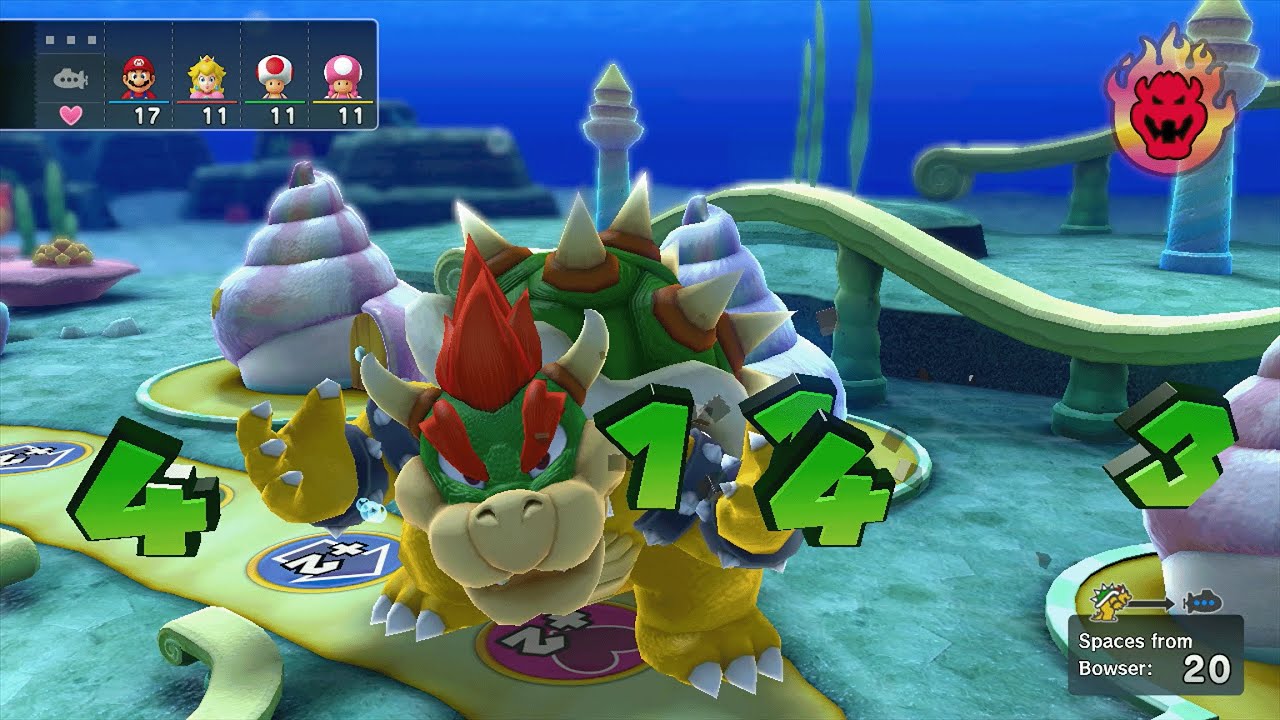 Mario Party 10 - Mario vs Peach vs Toad vs Toadette vs Bowser ...