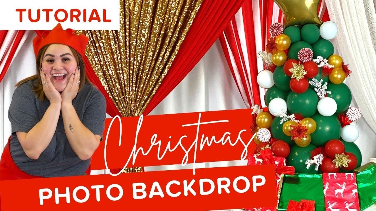 Christmas Photography Backdrops Diy