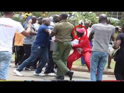 DRAMA IN JACARANDA AFTER NURU OKANGA WAS BEATEN BY GOVERNMENT PAID GOONS FOR LECTURING RUTO!!