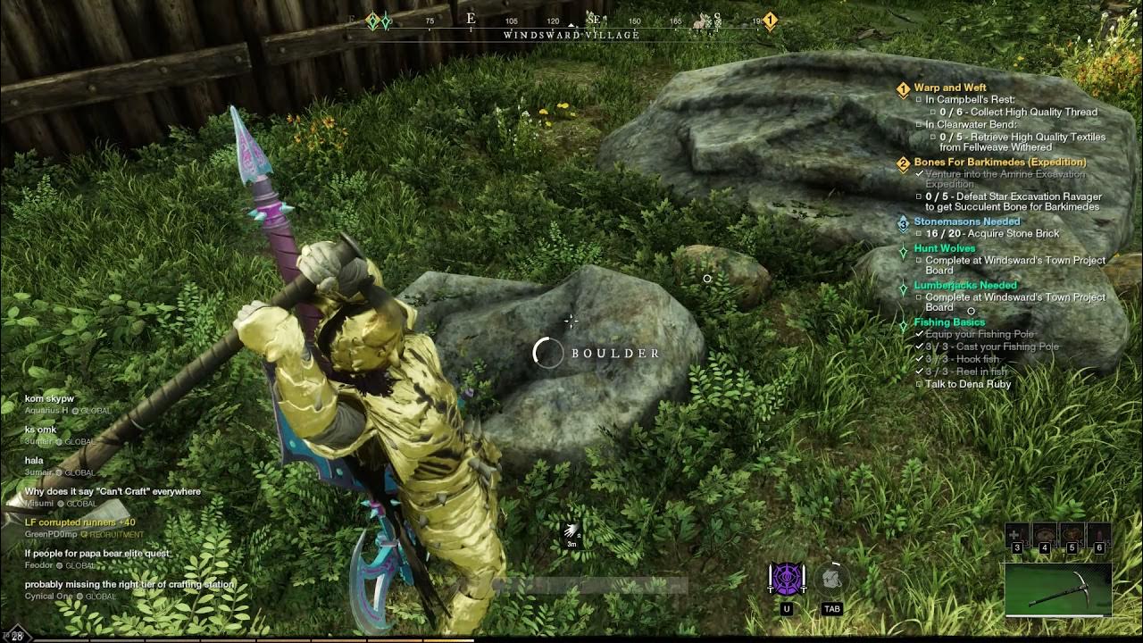 New World - B7 - Can't Craft bug and fix. - YouTube