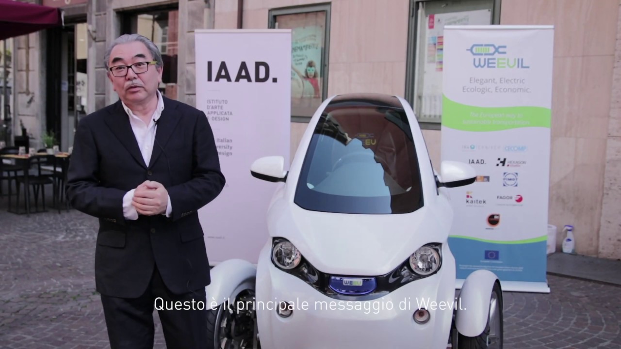 Designer Masato Inoue talks about Weevil and sustainable mobility - YouTube