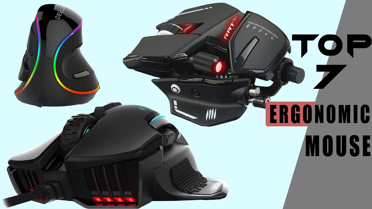 Best Ergonomic Mouse for Gaming - That Are Really Comfortable - YouTube