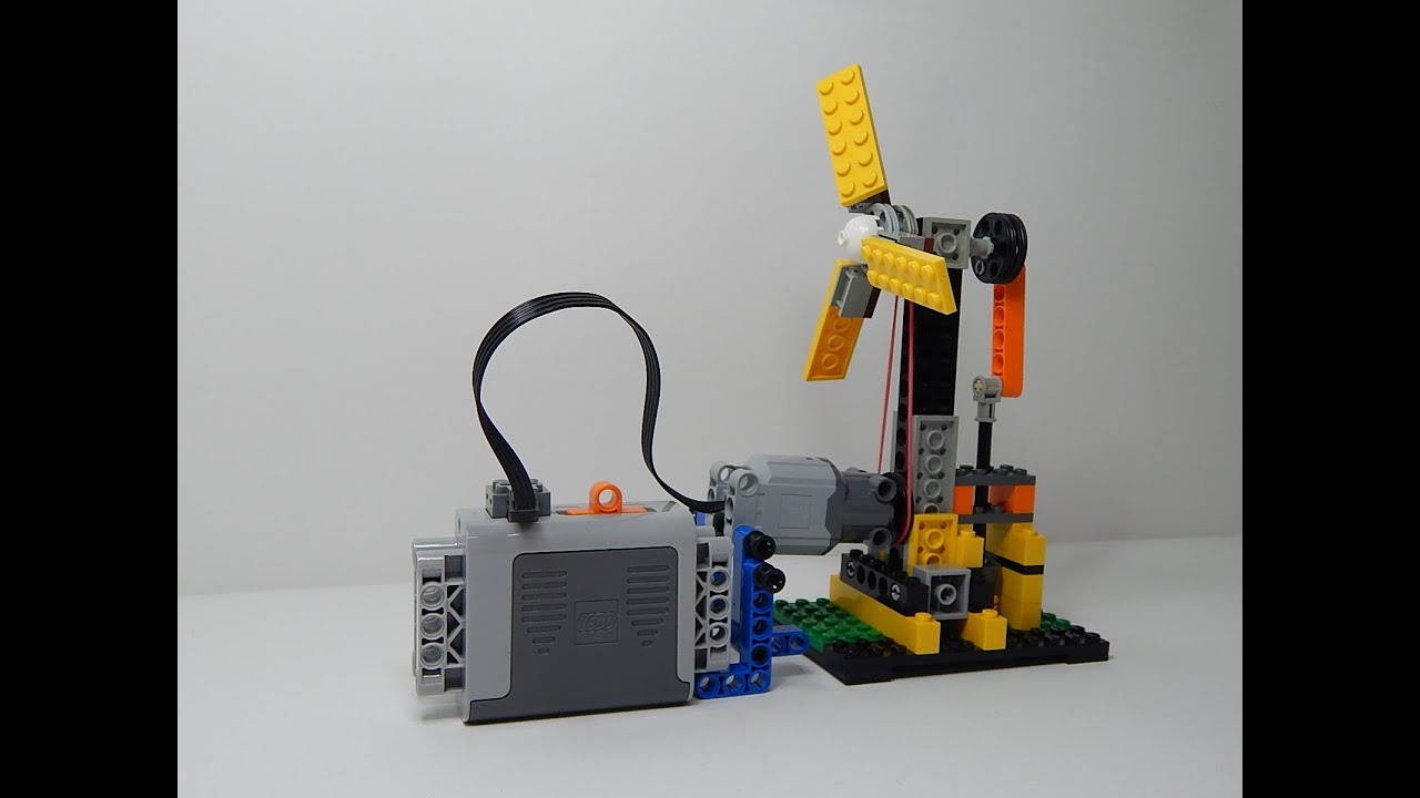 How to build a very simple LEGO mill- Inspired by LEGO Dacta set 1030 ...