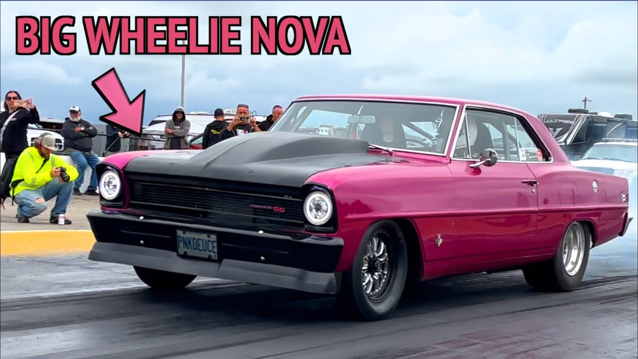 Big WHEELIE Nova LAUNCHES At The DRAG STRIP - Toronto Motorsports Park ...