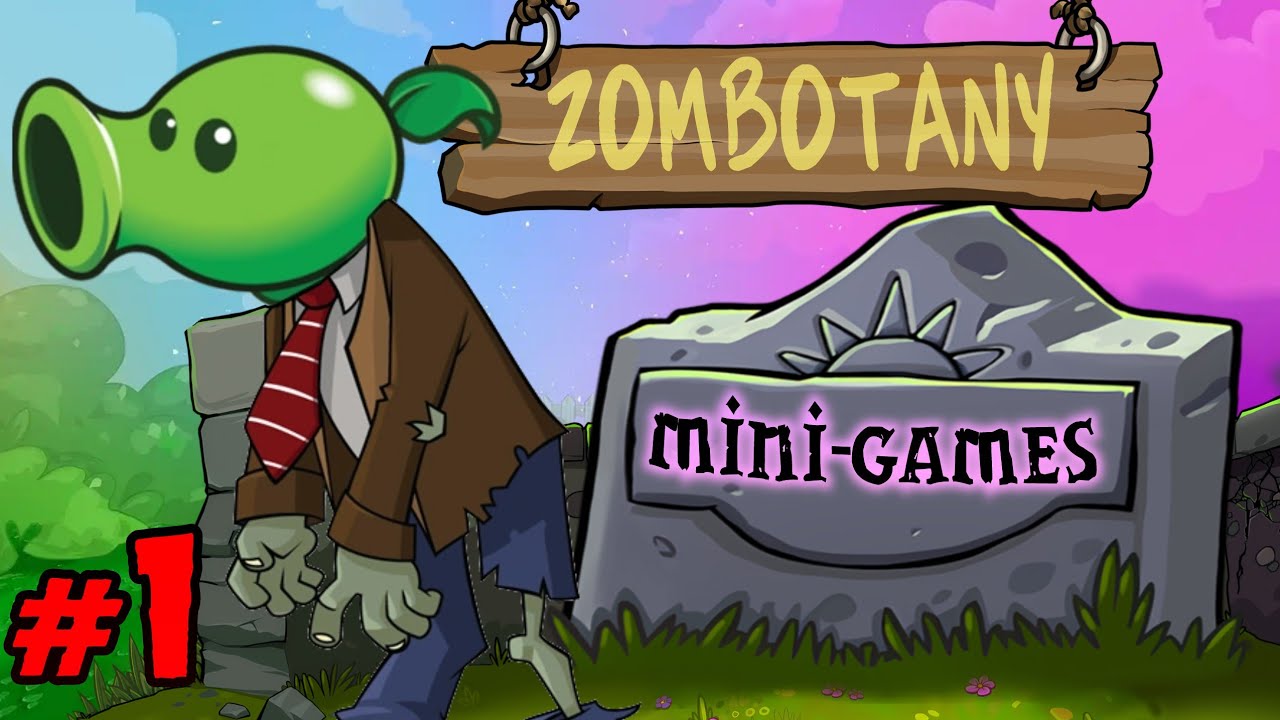 Plants vs. Zombies Replanted: MINI-GAMES: Zombotany - YouTube