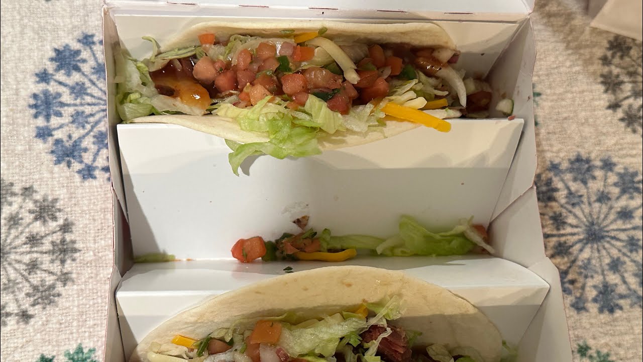 Sheetz Brisket Street Taco Review #sheetz #tacos #brisket #foodtiktok ...