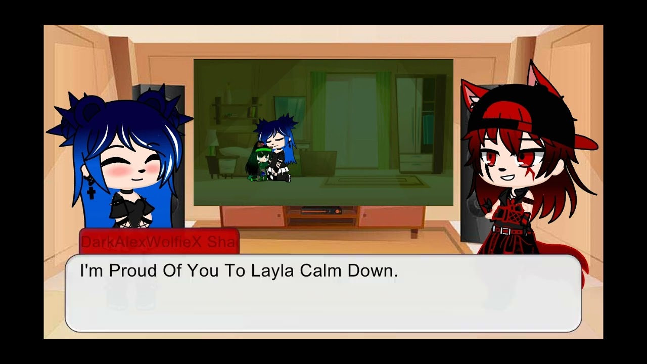 Moon And Alex Reacts To " Moonlight Comforts Layla Wolfie " ( Alex x ...
