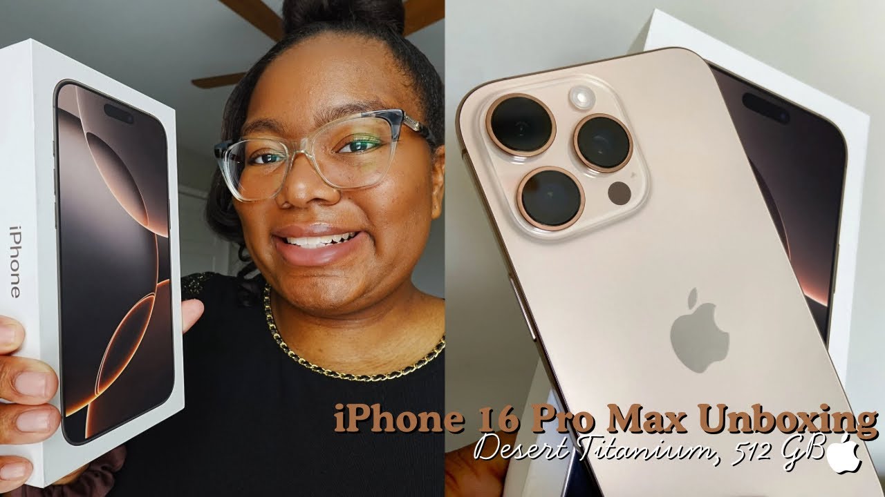 iPhone 16 Pro Max Unboxing | FINALLY Upgraded After 5 Years! - YouTube