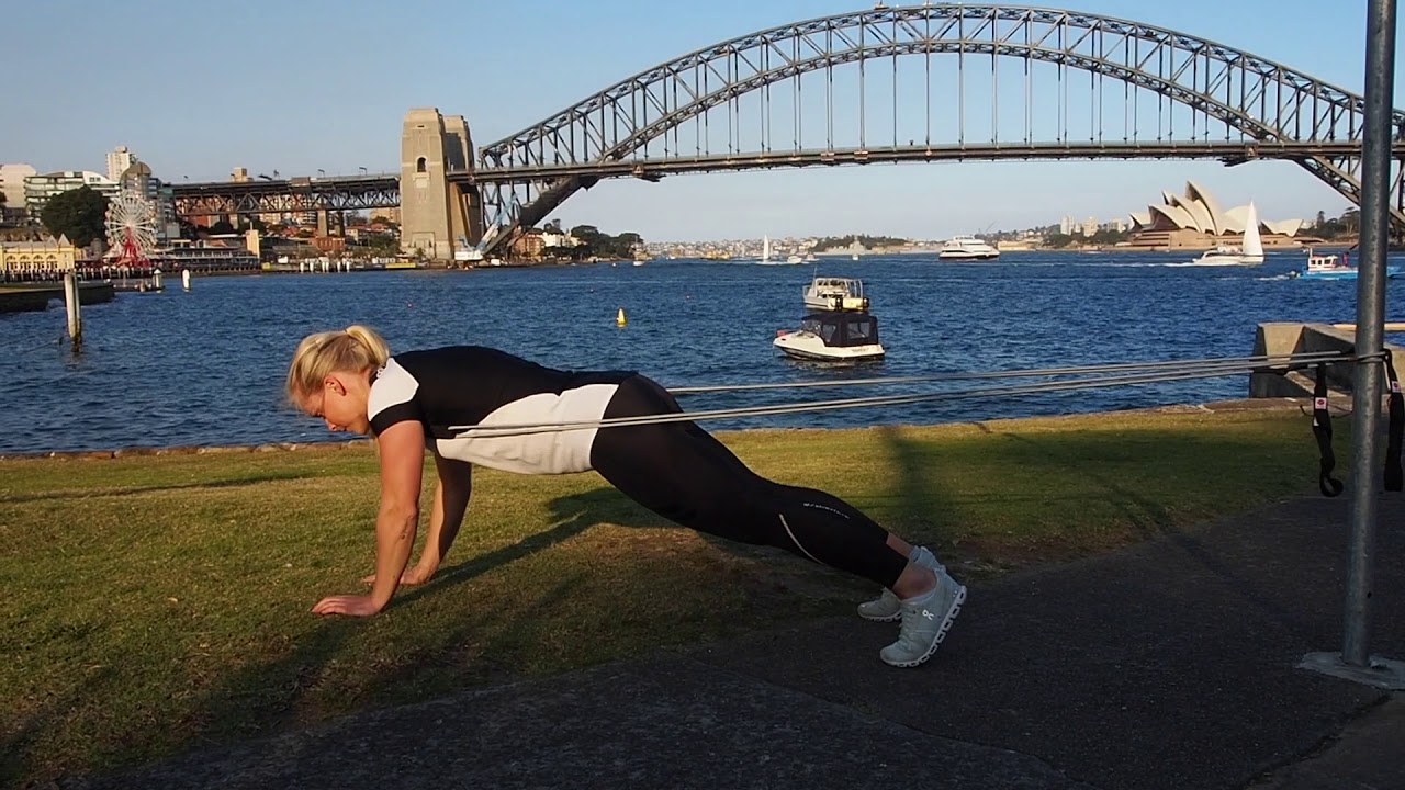 Dynamic plank/dynamisk planke - YouTube