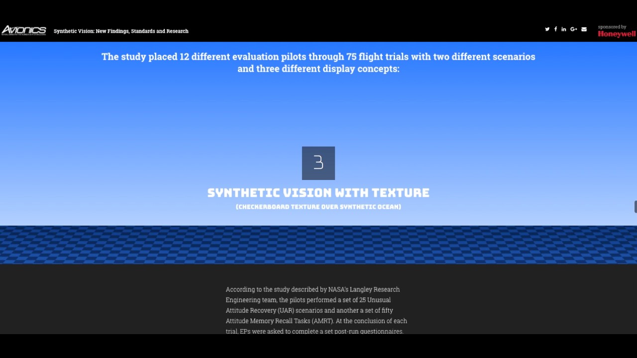 Synthetic Vision: New Findings Standards and Research - Interactive ...