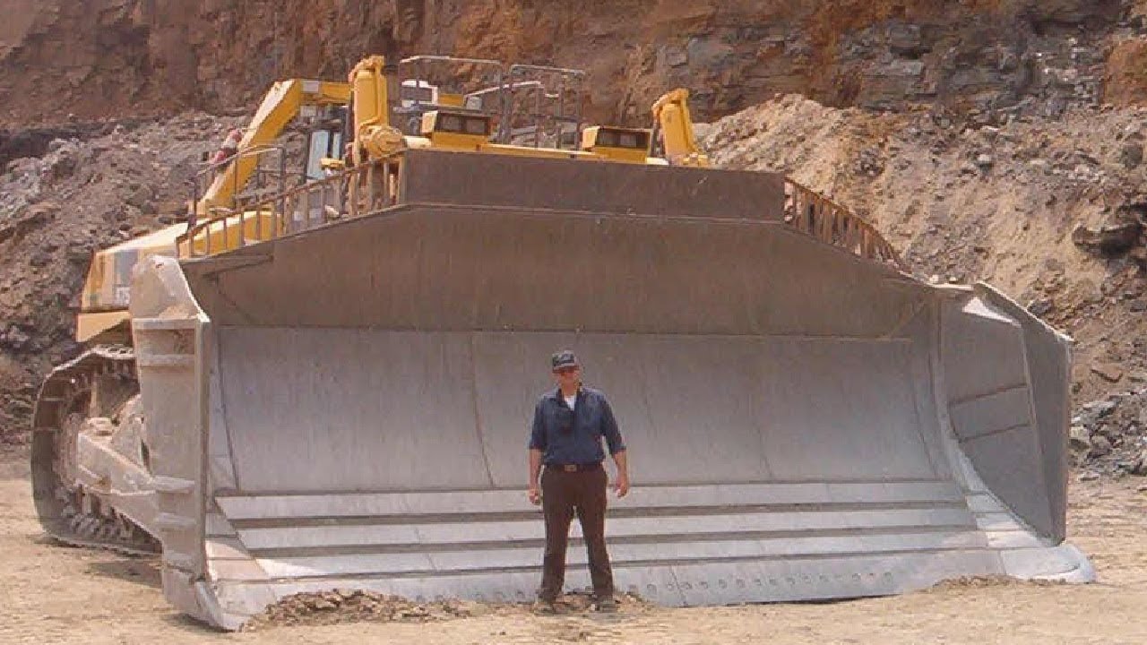World's Dangerous Bulldozer & Excavator Operator Skill! Crazy Heavy ...