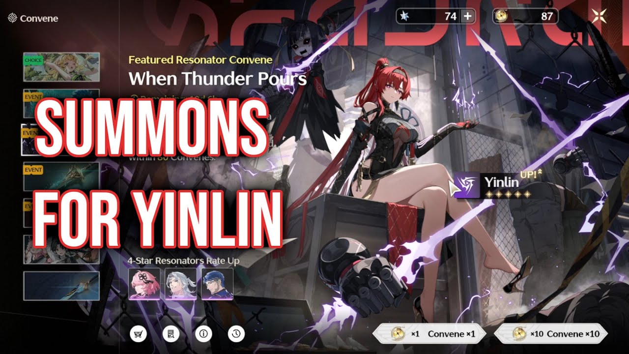 WISHING FOR YINLIN (Wuthering Waves) Crazy Luck - YouTube