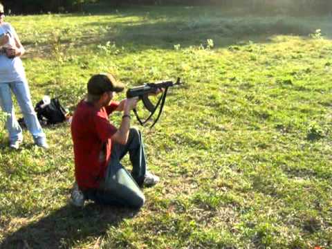 Neil on ak47 no stock - YouTube