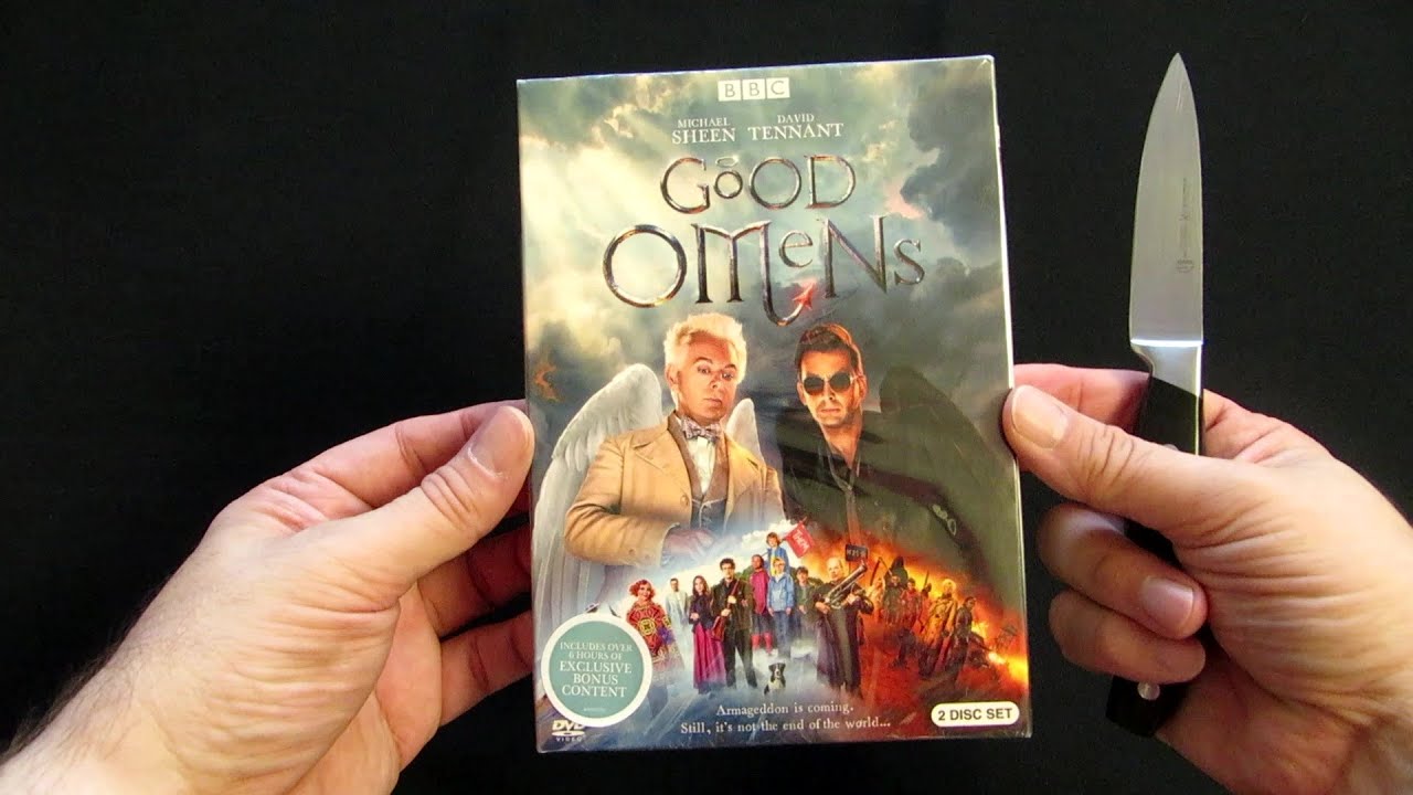 Good Omens DVD Unboxing LPOS - YouTube