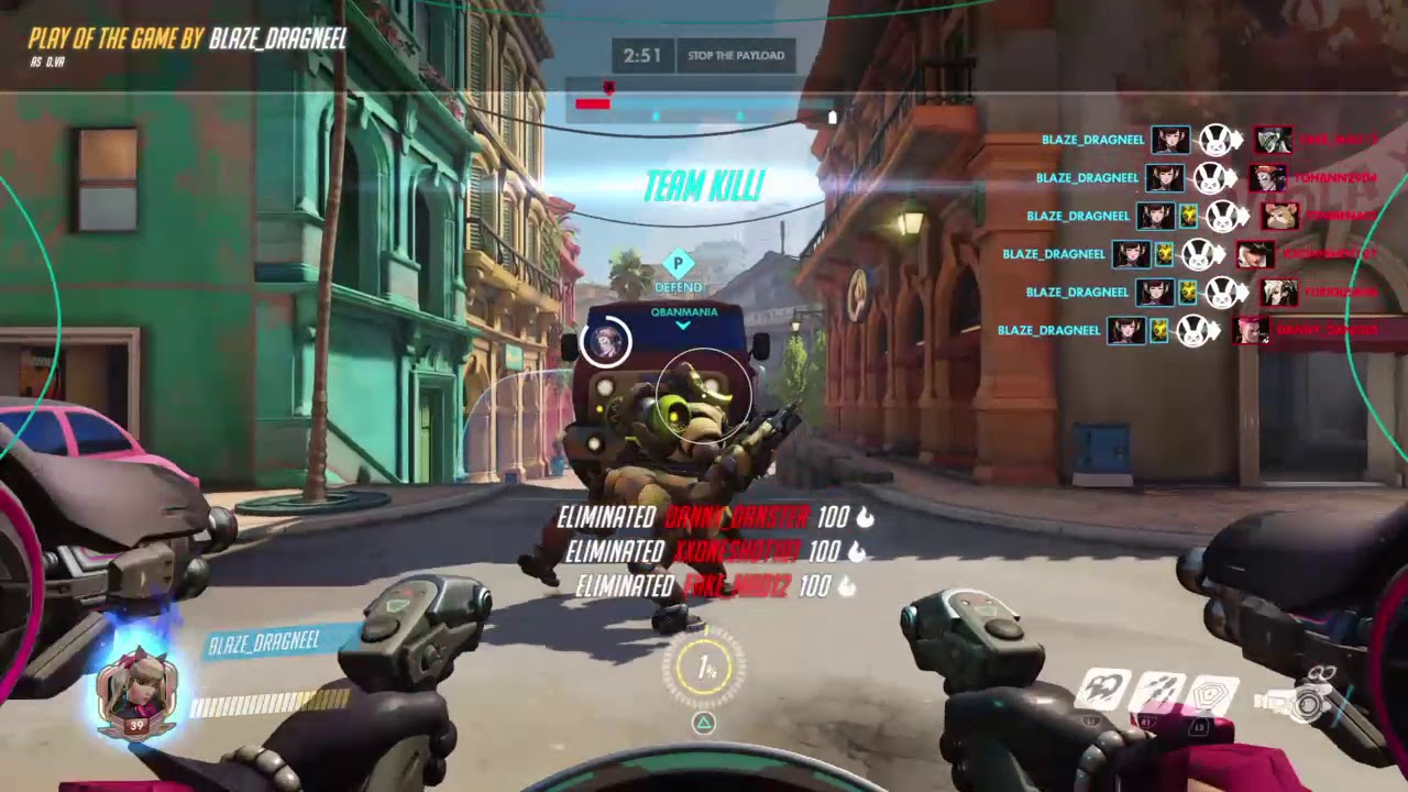 THE MOST INSANE DVA BOMB I HAVE EVER DONE - Overwatch - YouTube