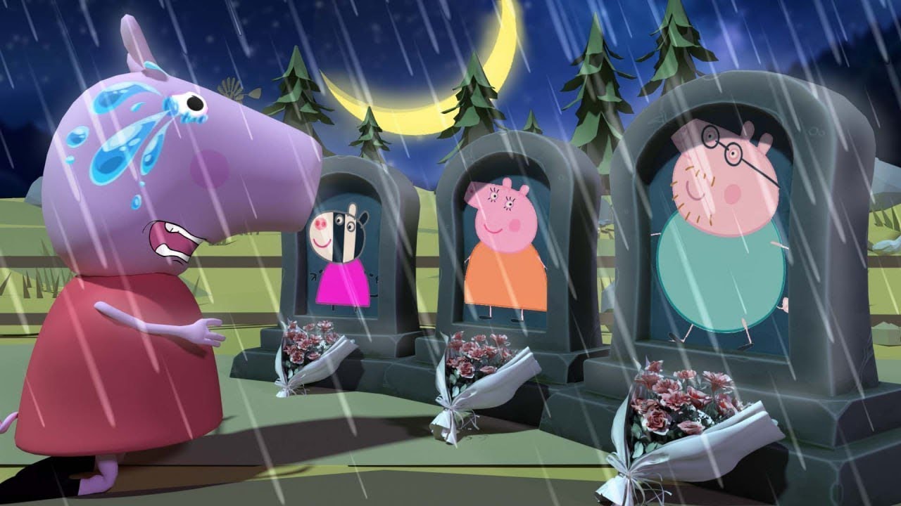 Goodbye to all my friends!! Peppa, Please Come Back !!! Peppa pig 3D ...