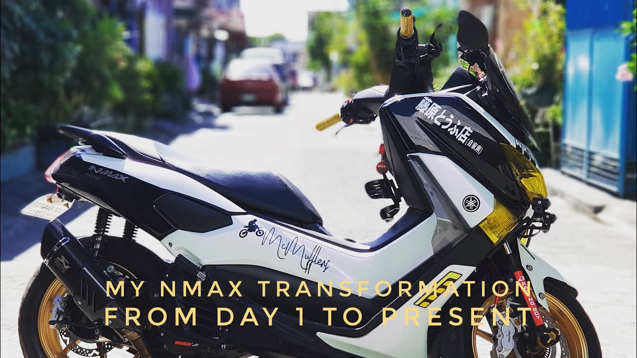 MY NMAX TRANSFOMATION - YAMAHA NMAX FACE LIFTS - YouTube