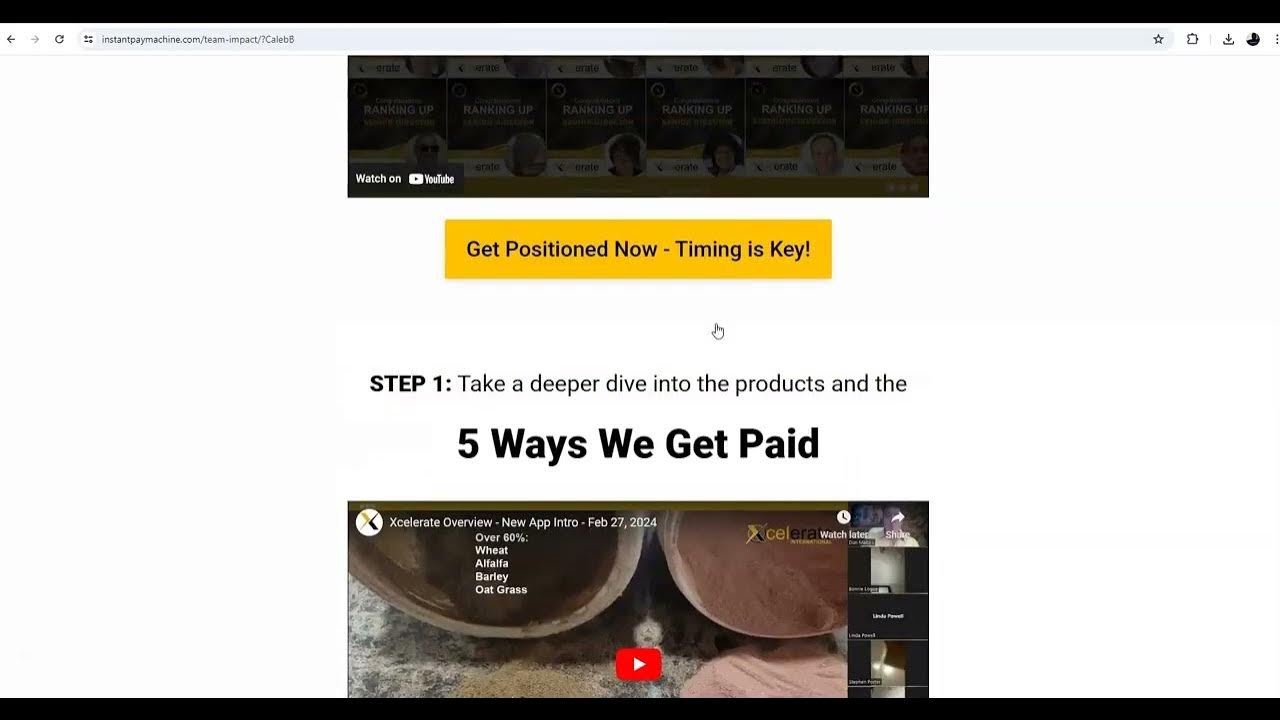 THE WINNING TEAM BY XCELERATE INTERNATIONAL JOIN 4 FREE! - YouTube