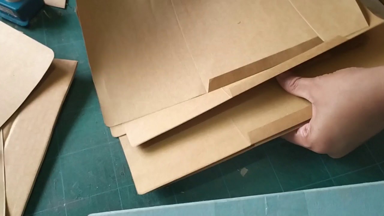 How I assemble my envelope the faster way - YouTube