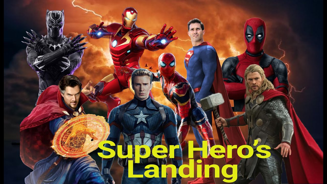 Super Hero's Landing Video / Must watch / By RR23 - YouTube