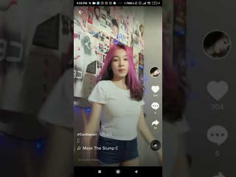 cewek tiktok, Cecilia putri, sedep ni susu nya.. yakin toge asli pdhl slim 😂