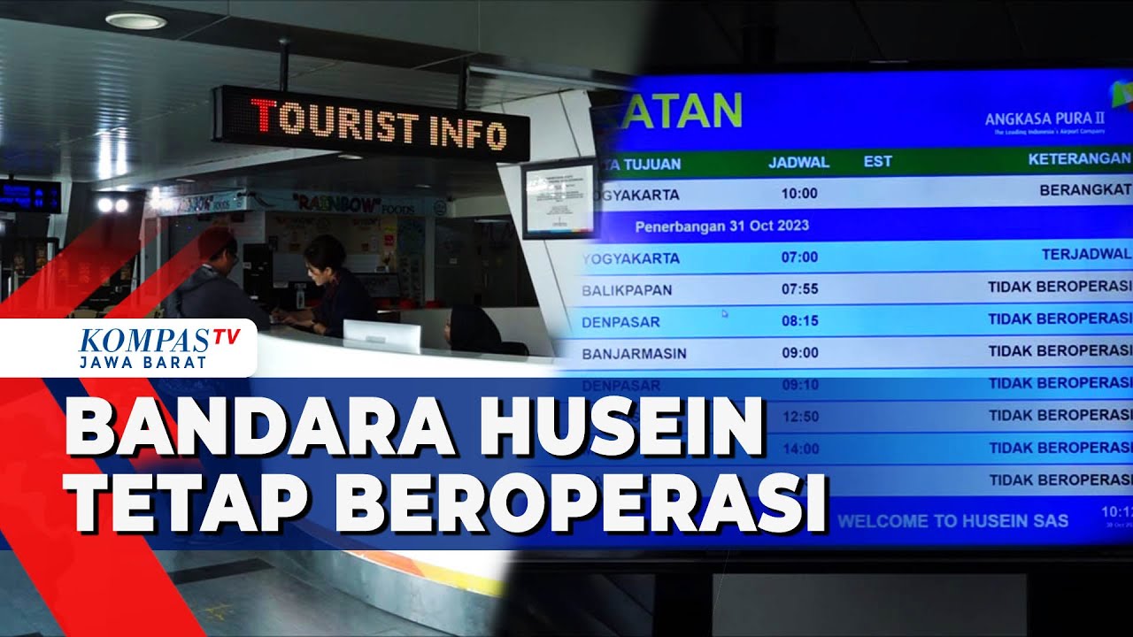 Rute Ini Yang Masih Ada Di Bandara Husein - YouTube