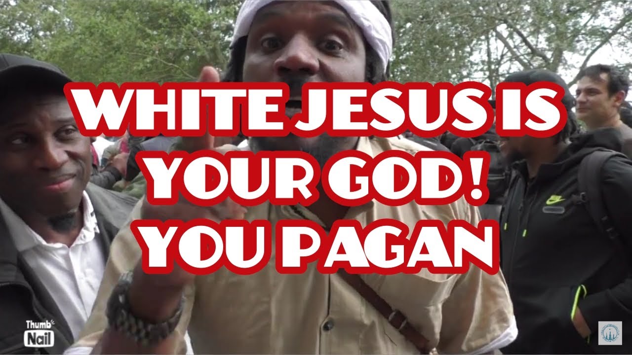 You Pagan! Bro Lamin waits his turn with hyper Christain in Speakers ...