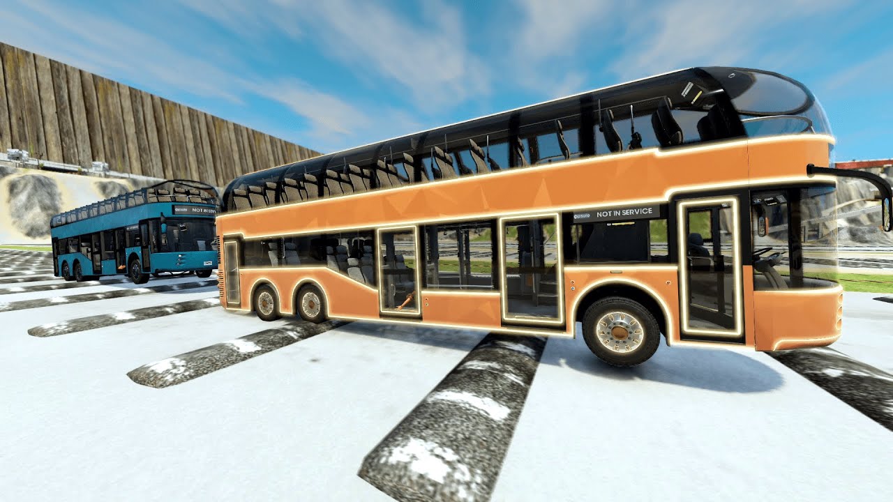 CAPSULE BUSES vs SPEEDBUMPS | BeamNG Drive - YouTube